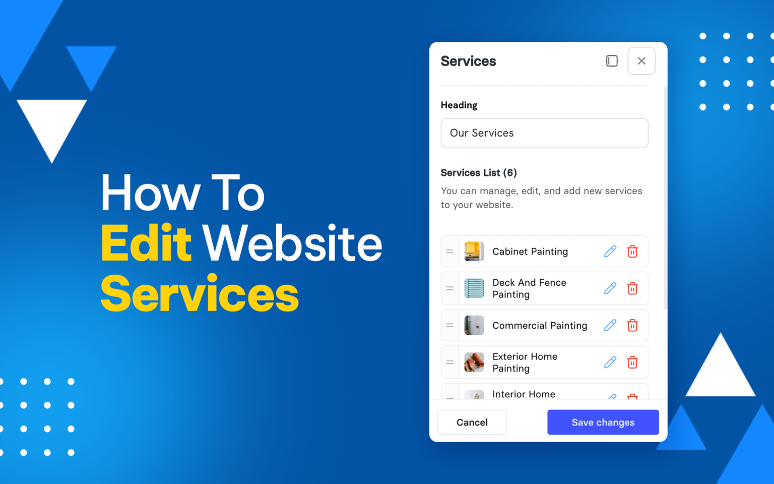 How to Edit Website Services on Voolt - Voolt Blog